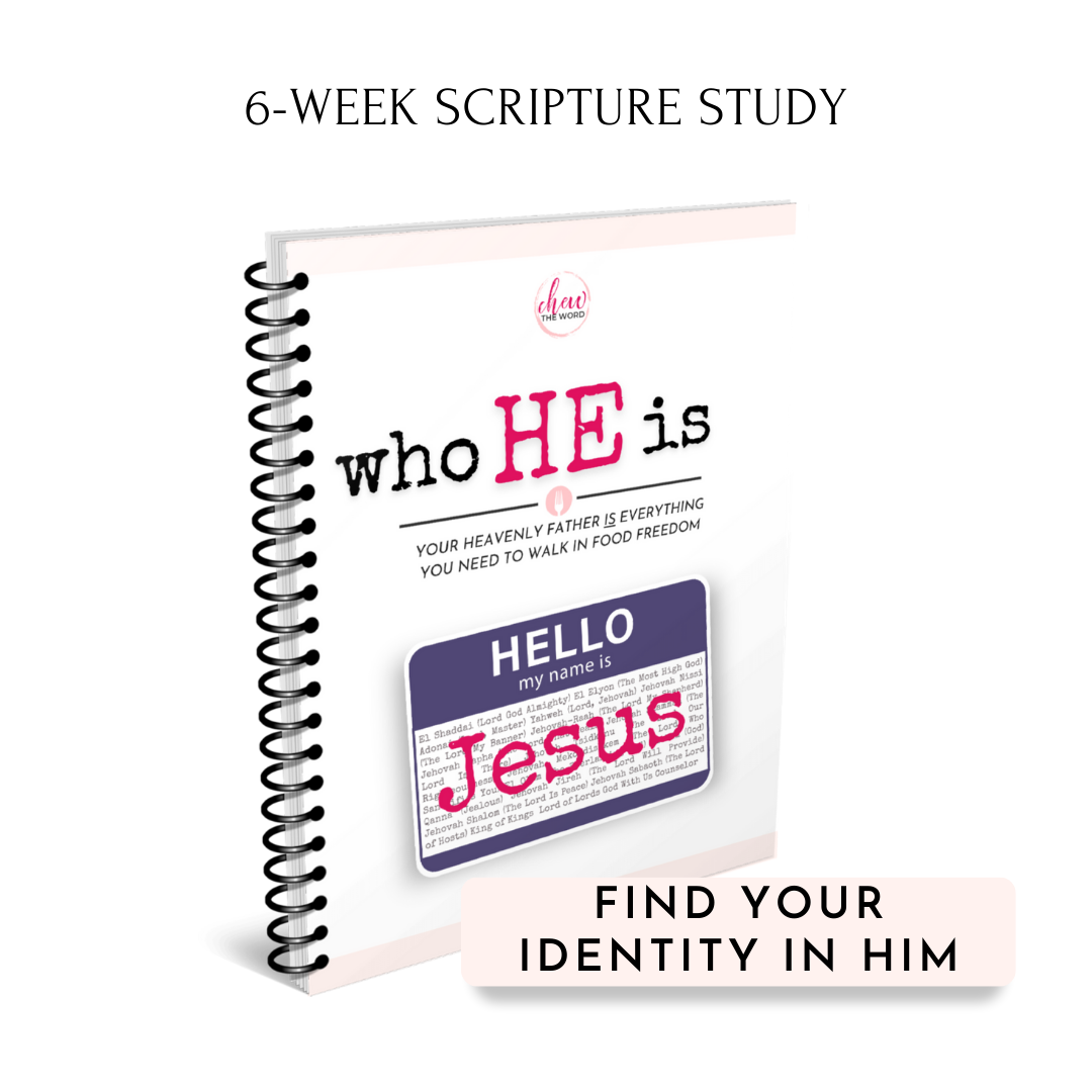 Who HE Is [A Chew the Word Study] Spiral Bound – GraceFilledPlate