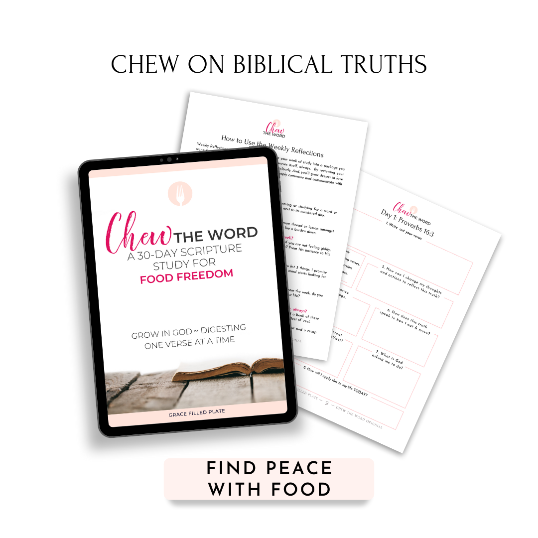 Chew the Word Food + Faith Scripture Study – GraceFilledPlate
